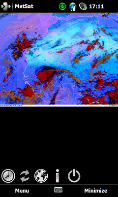 MetSat V1.0: Imagens de satélite em tempo real (Windows Mobile ...